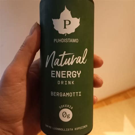 Puhdistamo Natural Energy Drink Bergamotti Reviews Abillion