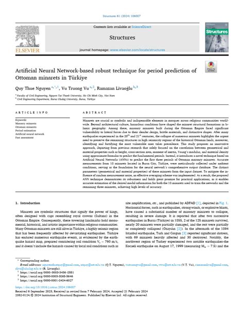 Artificial Neural Network Based Robust Technique For Period Prediction Pdf Mean Squared