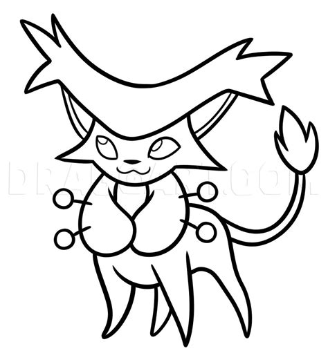 Dibujos De Delcatty Para Imprimir Y Colorear Pokemon