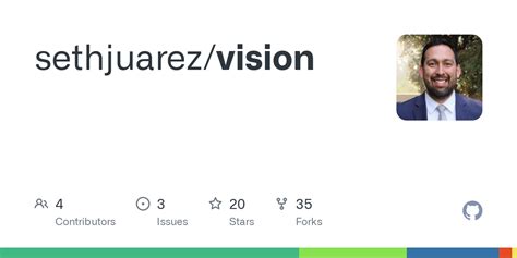 Github Sethjuarez Vision