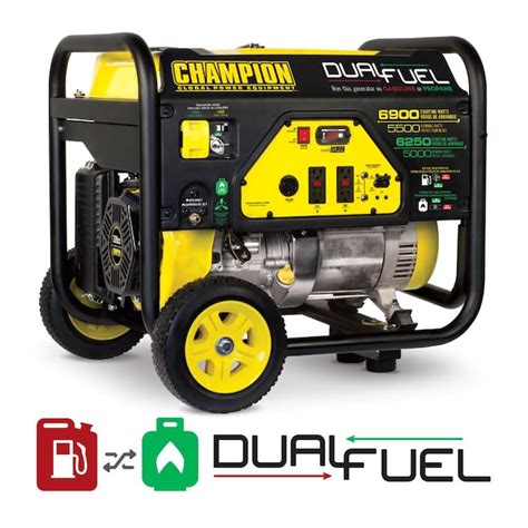 Champion Power Equipment 5500 Watt Gasolinepropane Portable Generator