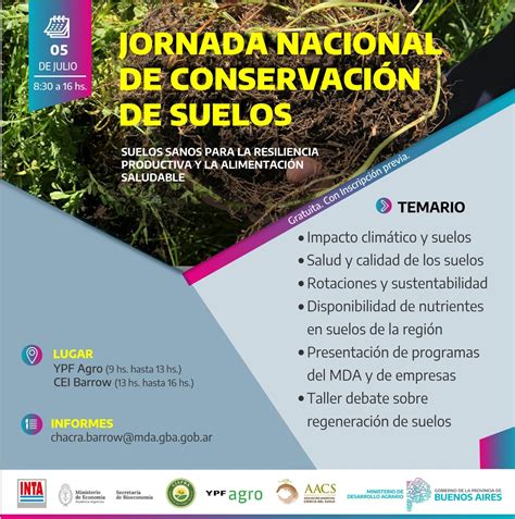 Este Viernes Se Realizará La Jornada Sobre Conservación De Suelos Lu24