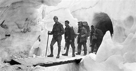 Vivere Sotto Il Ghiaccio Durante La Grande Guerra Il Sole 24 Ore