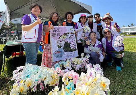 【鮮週報】南高雄家扶中心受邀北高雄榢植感植物市集 前扶幼主委吳文瑞捐助蘭花義賣