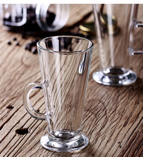 Lead Free Glass Beer Cup Tempered Milk Cups Latte Coffee Cup Classic