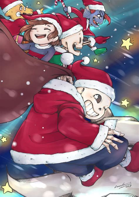 Undertale Christmas Sans Ta