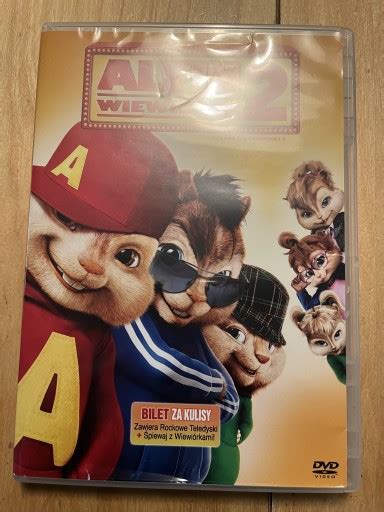 Film pt Alvin i wiewiórki część druga DVD Warszawa Licytacja na Allegro Lokalnie