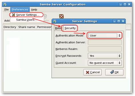 RHEL5 Samba user 的身分驗證 Benjr tw
