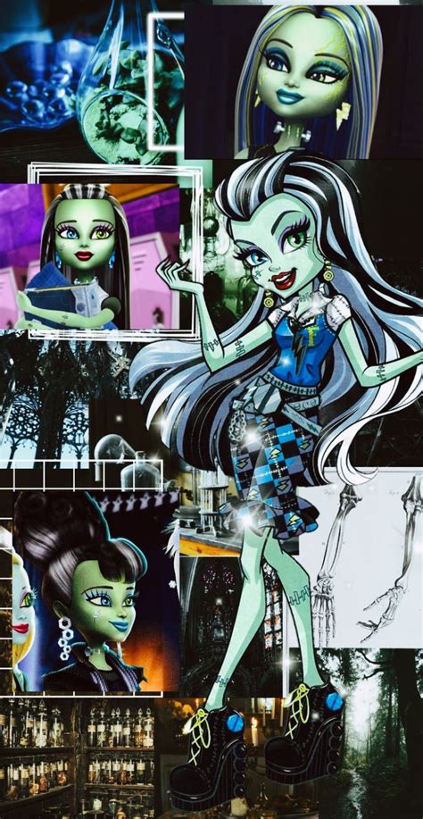 Френки Штейн Школа монстров Обои Мультфильмы