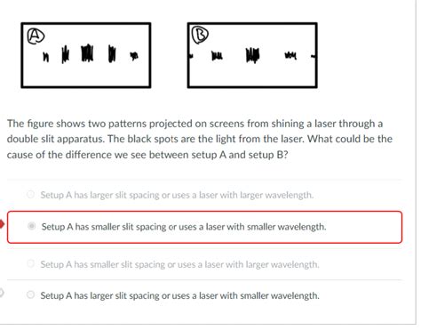 Answered B Wom The Figure Shows Two Patterns… Bartleby