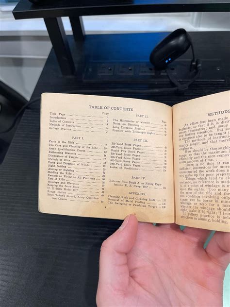 Old Annual Rifle Training Data Book R Usmc