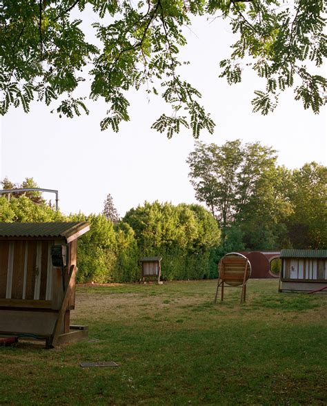 Round Windows Of Archery House Echo Targets Of Shooting Range