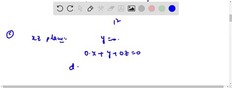 Solved Find The Distance From 4 2 6 To Each Of The Following A