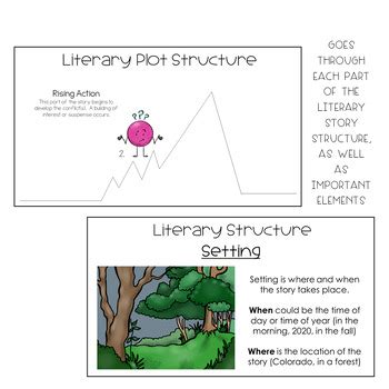 Literary Plot Structure Lesson By Mrs J S Place TPT