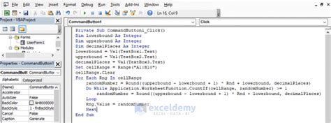 Excel Vba Random Number Generator With No Duplicates 4 Examples