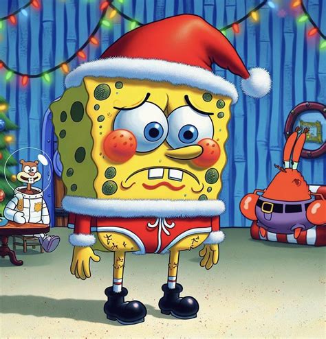 Spongebob Embarrassing Christmas Photo Mandela Effect Recreated With Ai