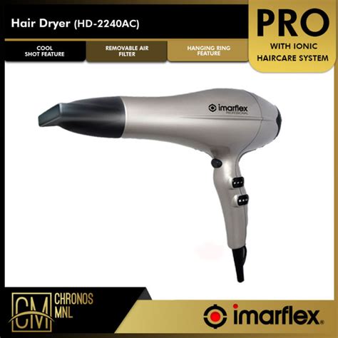 Chronos Imarflex Hd 2240ac Hair Dryer Professional Ionic Hair Care