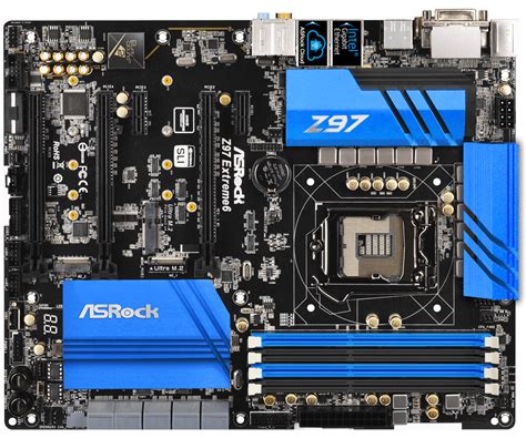 Used Original Slot Lga1150 Z97 Motherboard For Asrock Z97 Extreme6