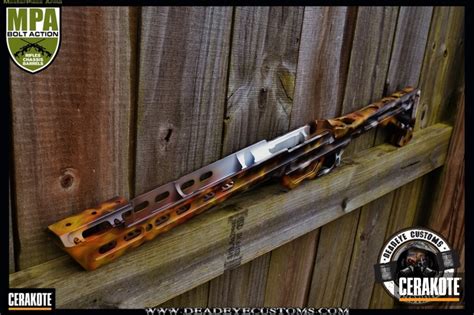 Realistic Fire Coated Mpa Rifle Chassis By Web User Cerakote