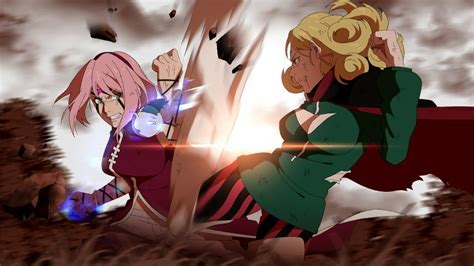 Mirajane And Erza Vs Delta And Sakura Battles Comic Vine