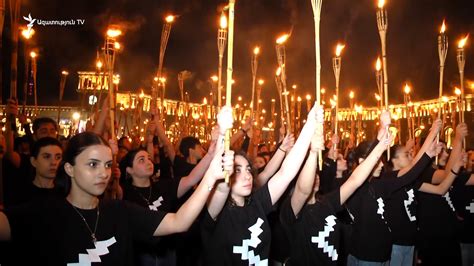 Ջահերով երթ Հայոց Ցեղասպանության 108 րդ տարելիցին ընդառաջ Ջահերով երթ Հայոց Ցեղասպանության 108