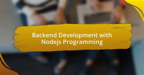 Backend Development With Nodejs Programming Quiz Sg