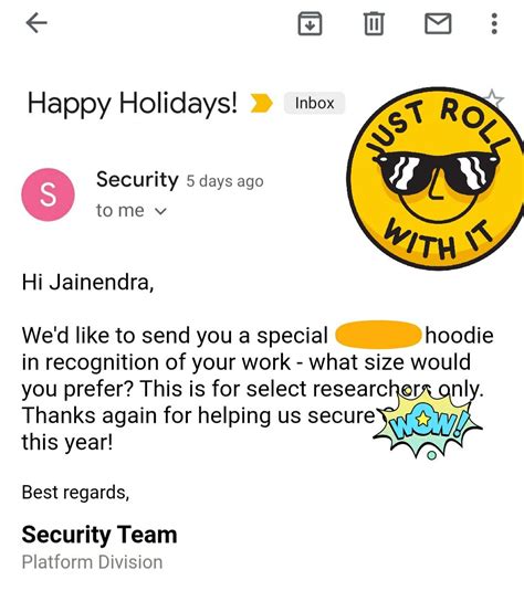 Jainendra Jain On Linkedin Bugbounty Swag Reward