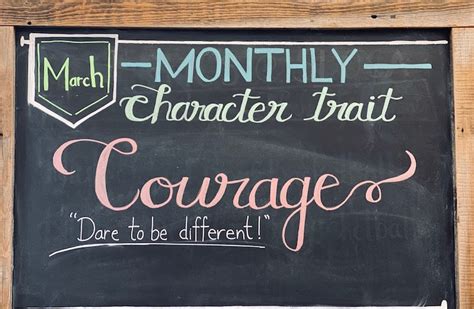 The Character Issue Courage SLO Classical Academy
