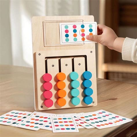 Popular Choice Early Learning Wooden Puzzles Color Recognition And