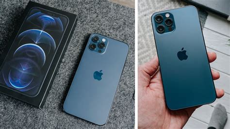 IPhone 12 Pro Pacific Blue Unboxing First Impressions YouTube