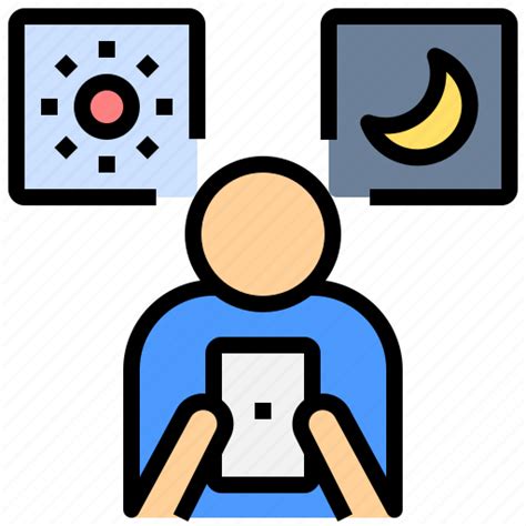 Smartphone Addiction Social Media Ignore Introvert Alone Icon