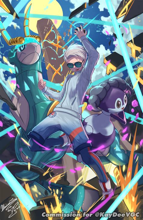 Indeedee And Iron Crown Pokemon And 1 More Drawn By Mochachiiino