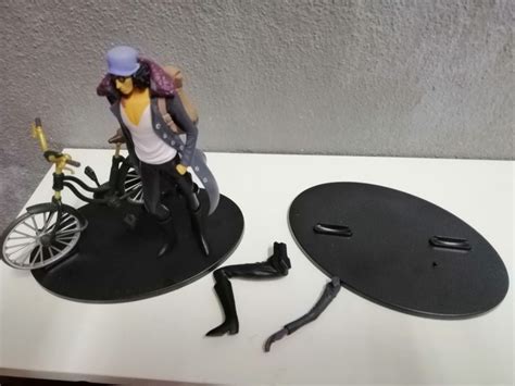 One Piece Styling Figure Aokiji Kuzan And Bicycle Film Z Hobbies
