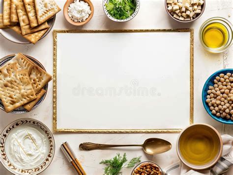 Passover Themed Graphic Template Stock Image Image Of Holiday