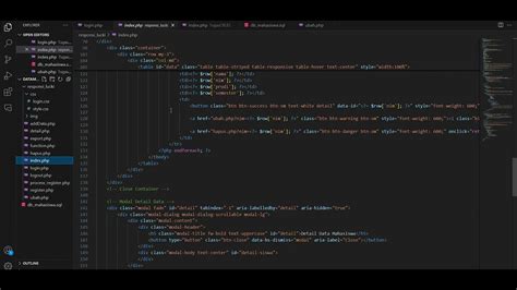 Aplikasi Data Mahasiswa Youtube