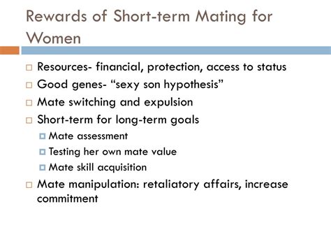 PPT Short Term Sexual Strategies PowerPoint Presentation Free Download ID 2495227