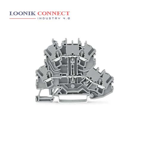 Double Deck Terminal Block Loonik Connect