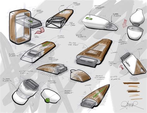 Usb Design Sketches Behance