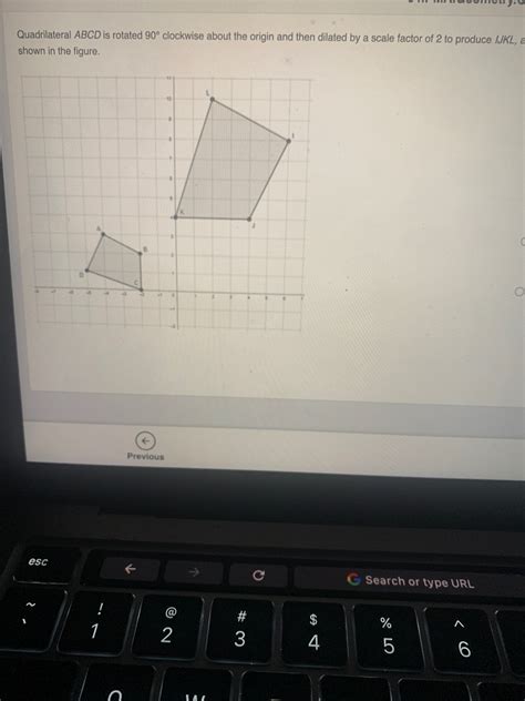 answered quadrilateral abcd is rotated 90°… bartleby