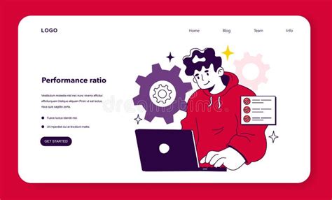 Performance Ratio Of Key Performance Indicator Employee Evaluation