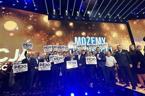 Wielka Konwencja Konfederacja w katowickim spodku Bartłomiej Pejo