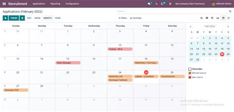 Main Features Of Odoo 15 Recruitment Module