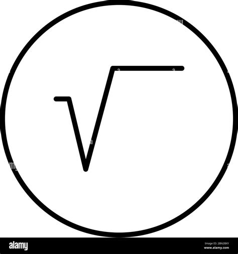 Square Root Symbol Beautiful Line Black Icon Stock Vector Image And Art Square Root Symbol Beautiful Line Black Icon Stock Vector Image And Art