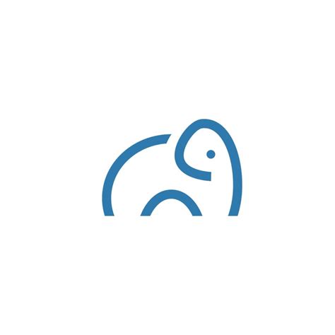 코끼리 아이콘 로고 디자인 일러스트 Ai 다운로드 Download Elephant Icon Logo Urbanbrush