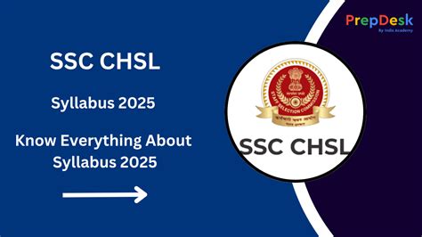 Ssc Chsl Syllabus 2025 Tier 1 And 2 Exam Pattern Pdf Download Prepdesk