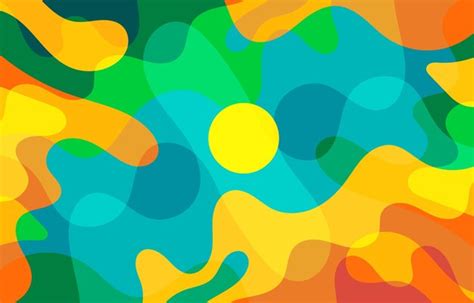 Premium Vector Colorful Groovy Background Design Concept Abstract Background
