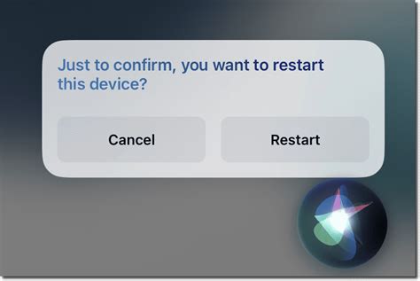 How To Restart Your Iphone Or Ipad Using Siri The Mac Observer