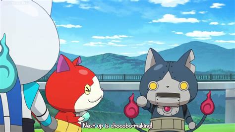 Yokai Watch Robonyan Vs Robonyan F Form Chocolate Bar Making Youtube
