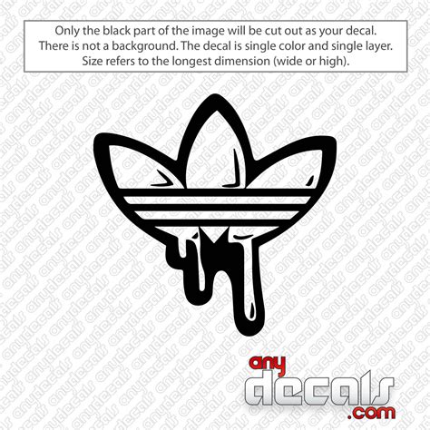 Adidas Drip Logo Decal Sticker