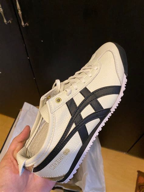 Onitsuka Mexico Black And Gold Men S Fashion Footwear Casual Shoes On Carousell